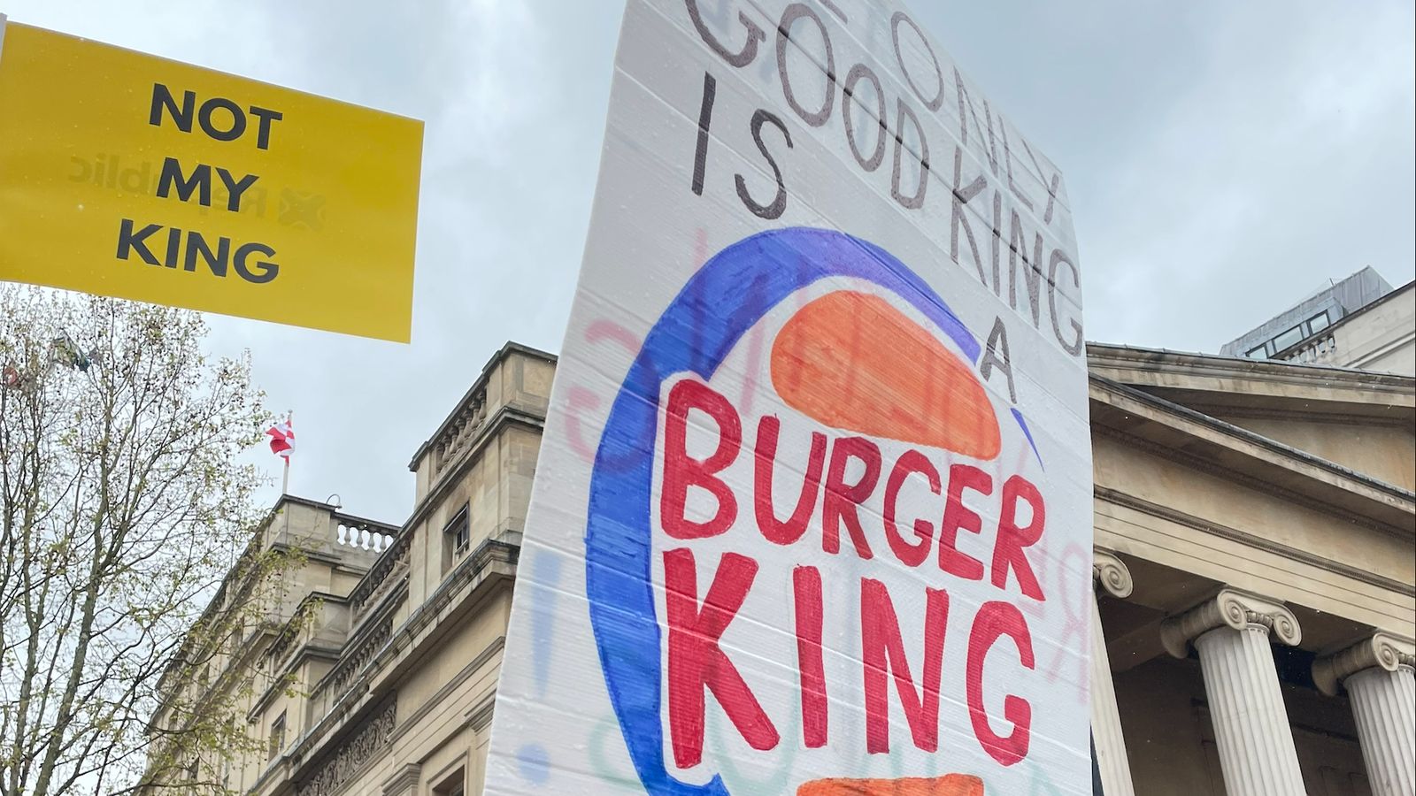 King's coronation: Protesters boo as monarch is crowned with more than ...