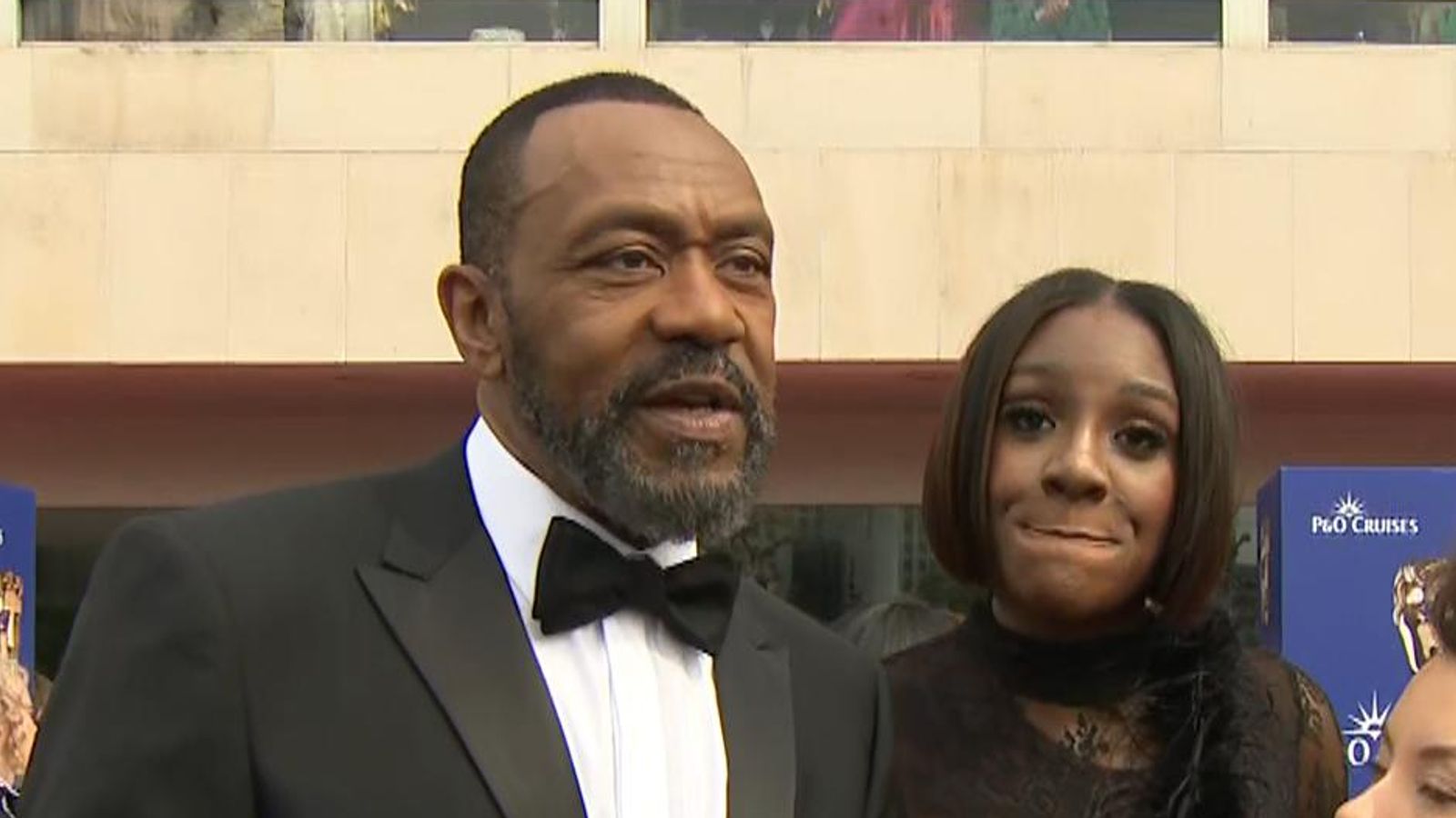 Stars speak to Sky News on red carpet for TV BAFTAs | UK News | Sky News