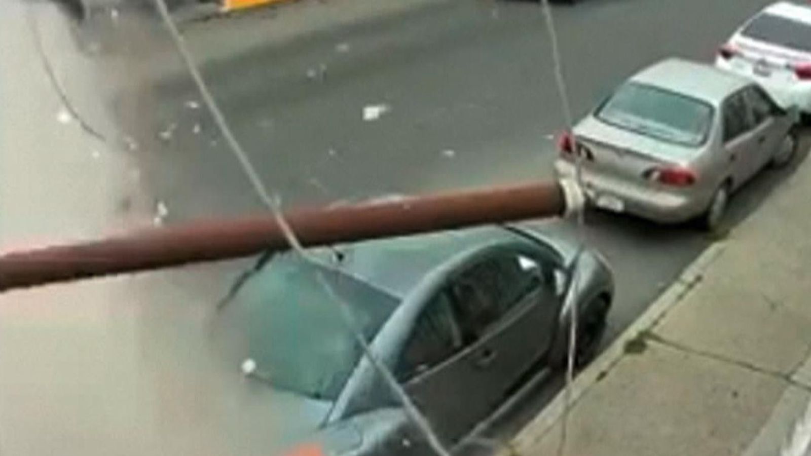 CCTV captures Tijuana blast in which four people were seriously injured | World News | Sky News