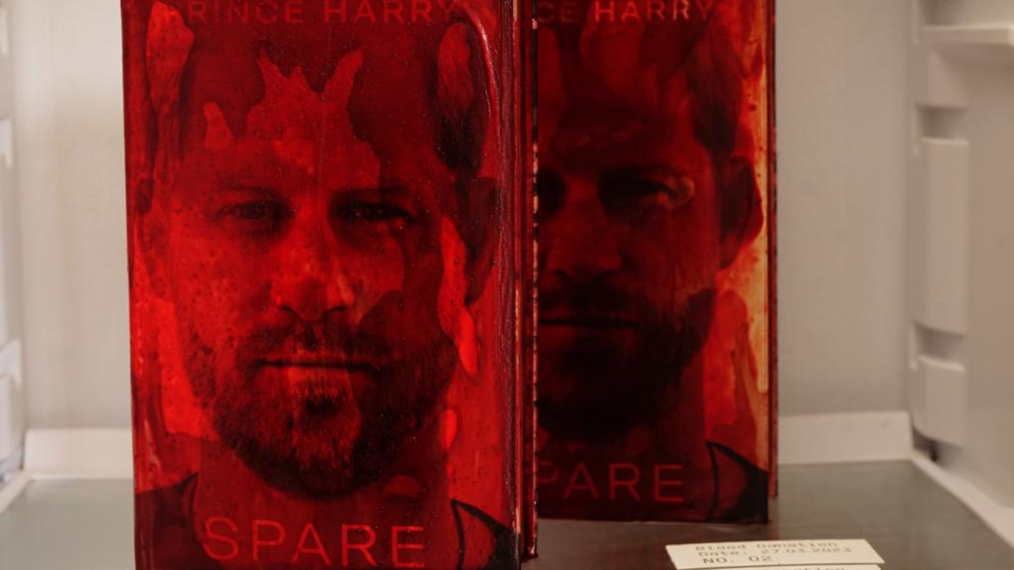Blood-soaked copies of Prince Harry memoir 'sold for five-figure sums ...