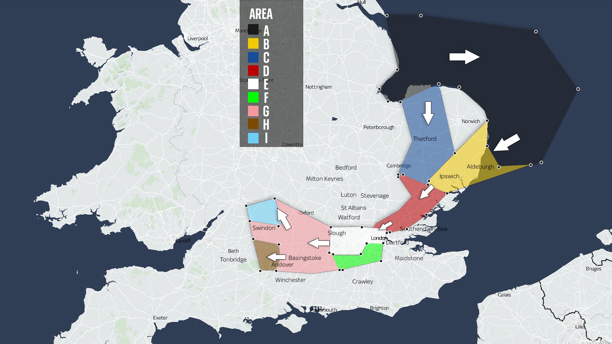 Coronation flypast route: Slimmed down display due to bad weather | UK News | Sky News