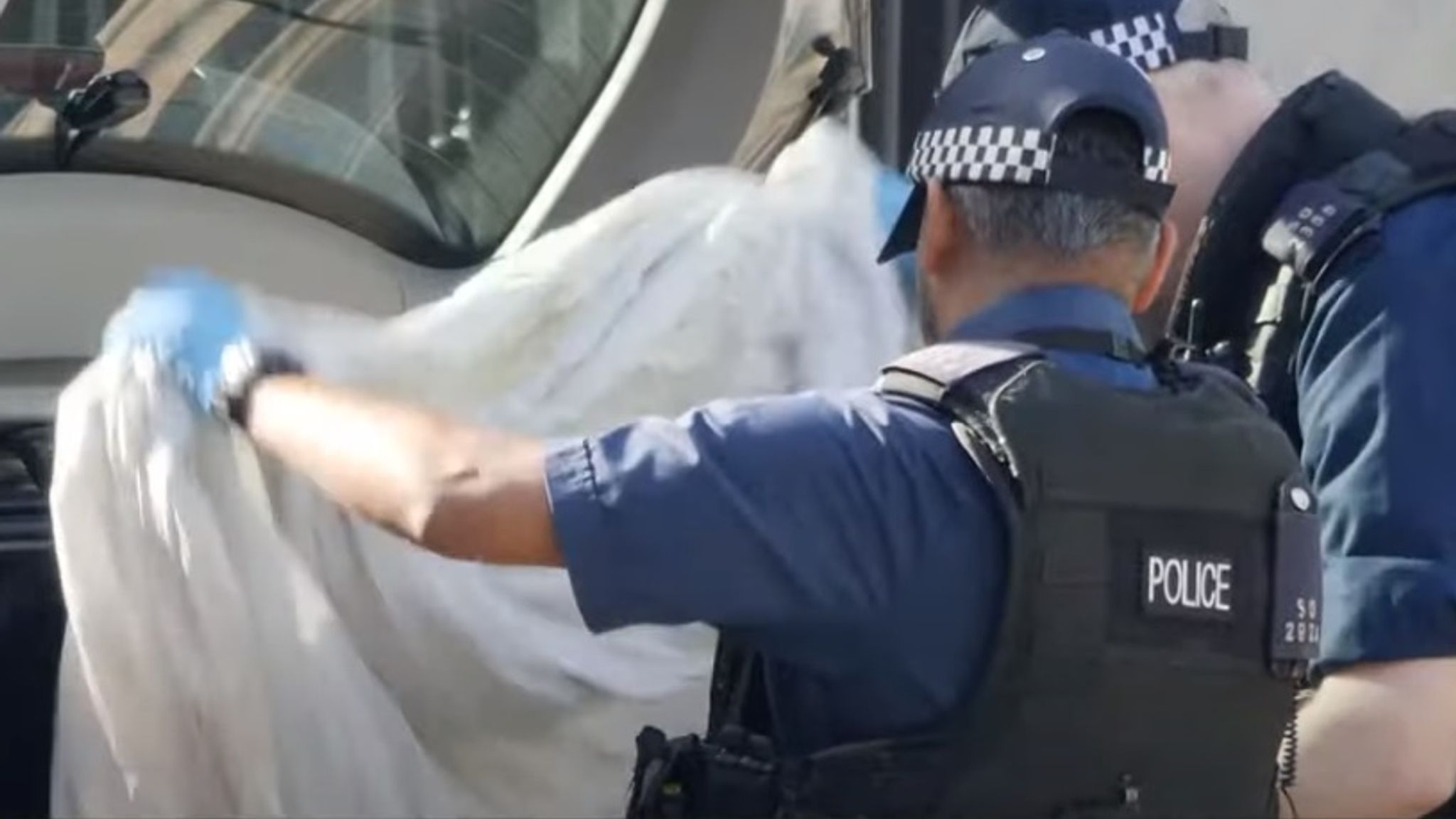 Watch Moment Man Arrested After Car Crashes Into Downing Street Gates