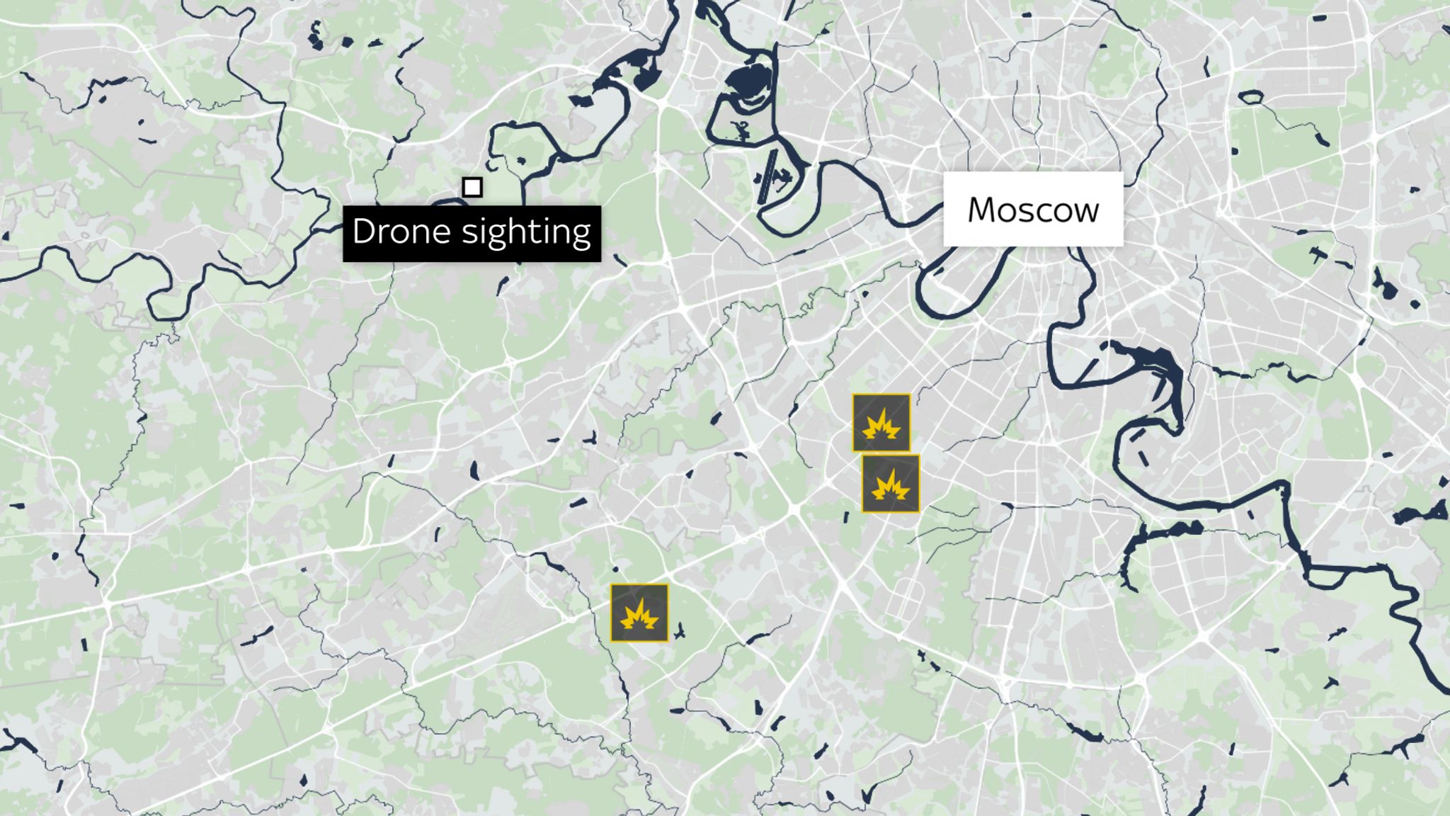 What do we know about the Moscow drone attack? | World News | Sky News