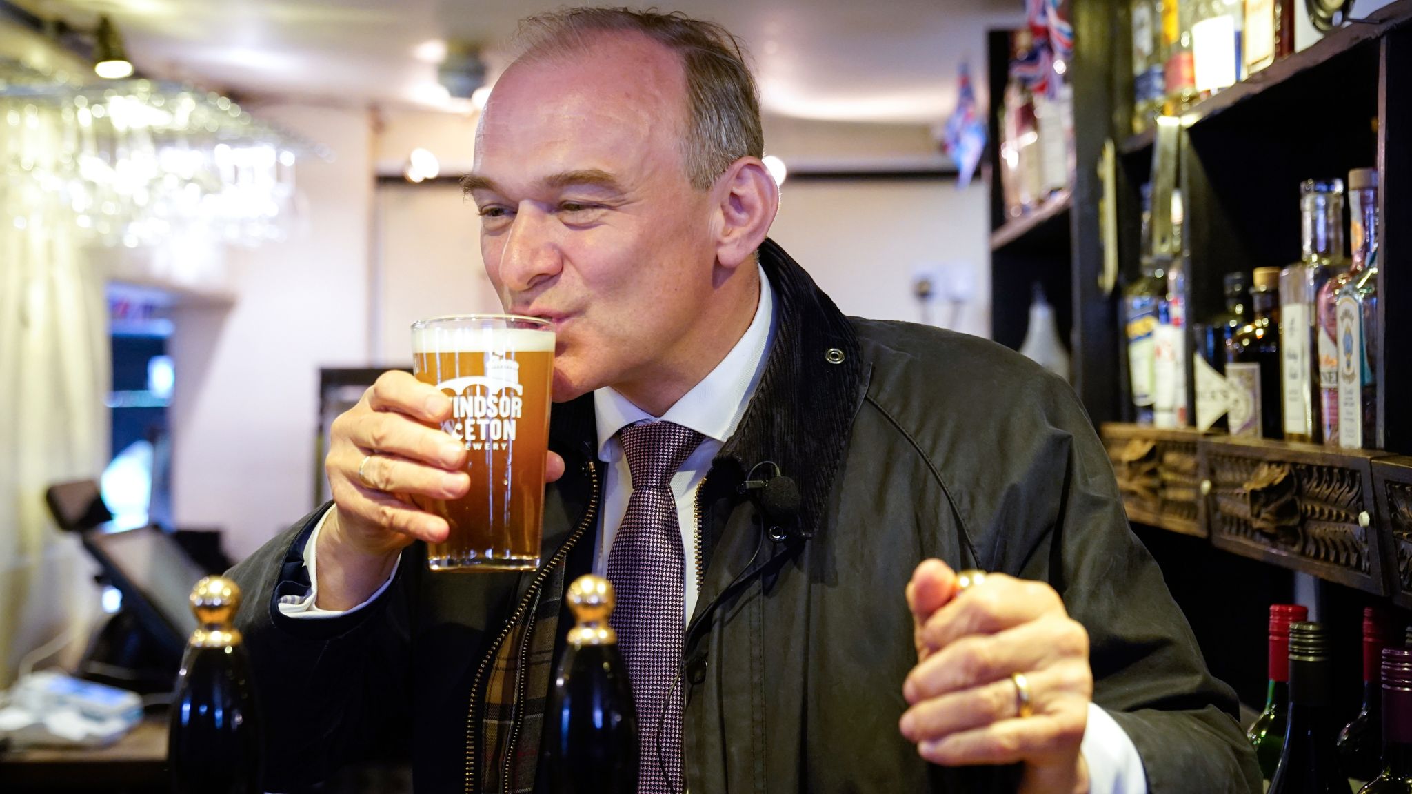 Who is Sir Ed Davey? The Liberal Democrat leader who cared for his ...