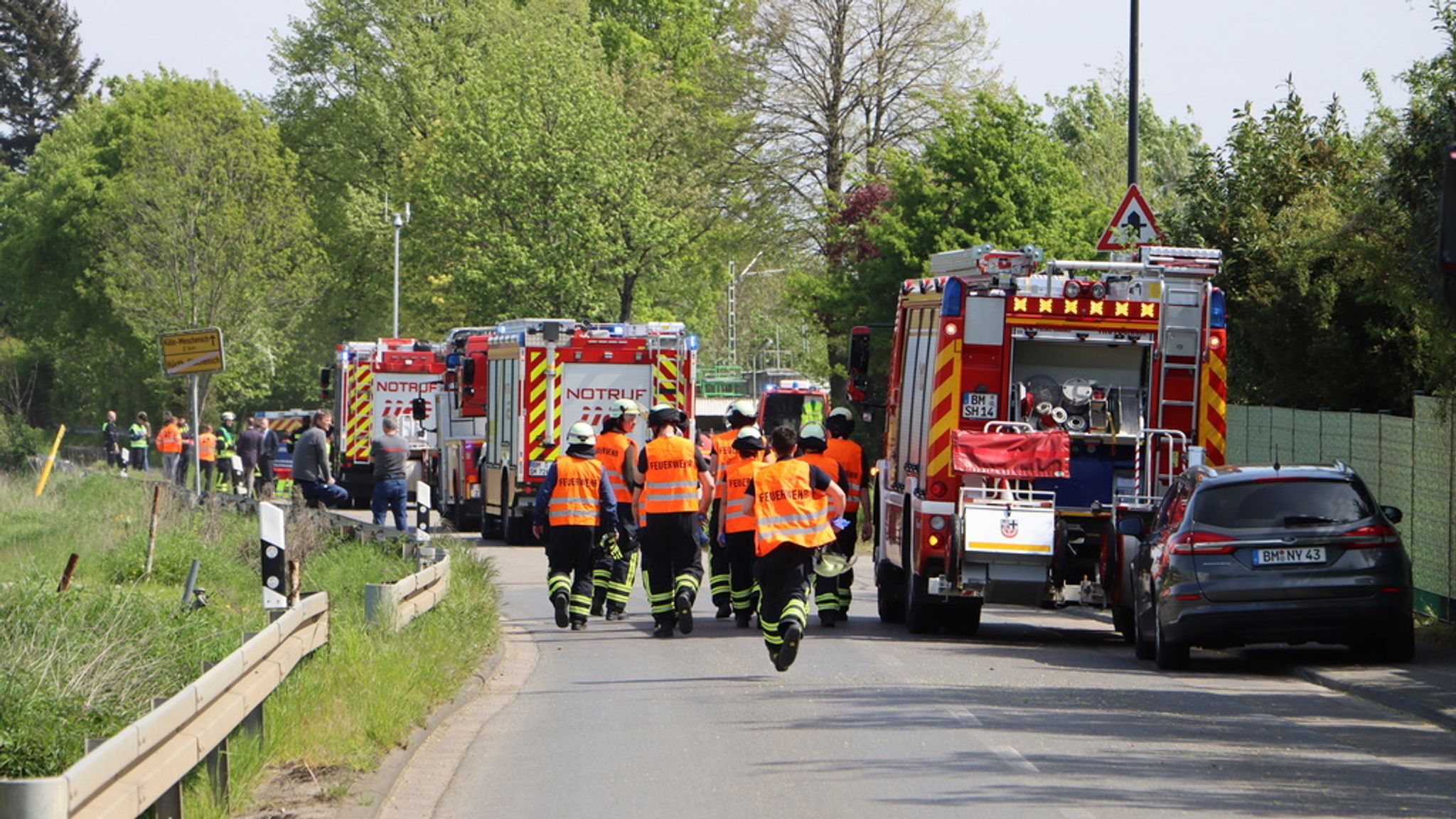 Two killed after train crashes into track workers in Germany | World ...