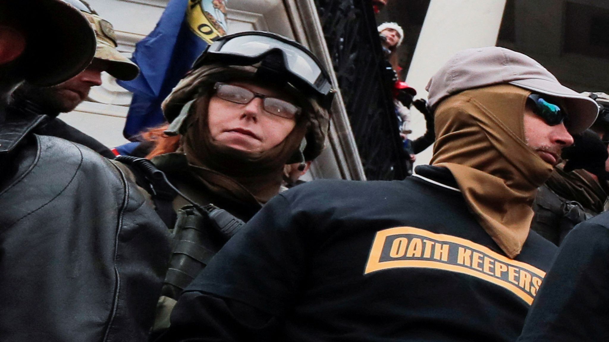 Member of Oath Keepers militia group jailed for eight and half years ...