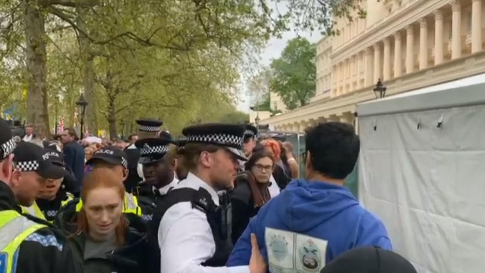 King's coronation: Protesters boo as monarch is crowned with more than ...