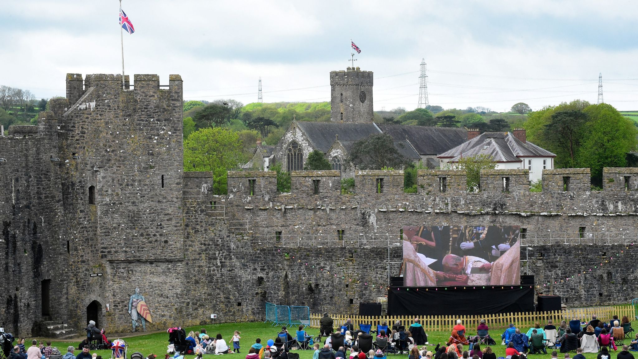 How the King's coronation was marked in Scotland, Wales and Northern ...