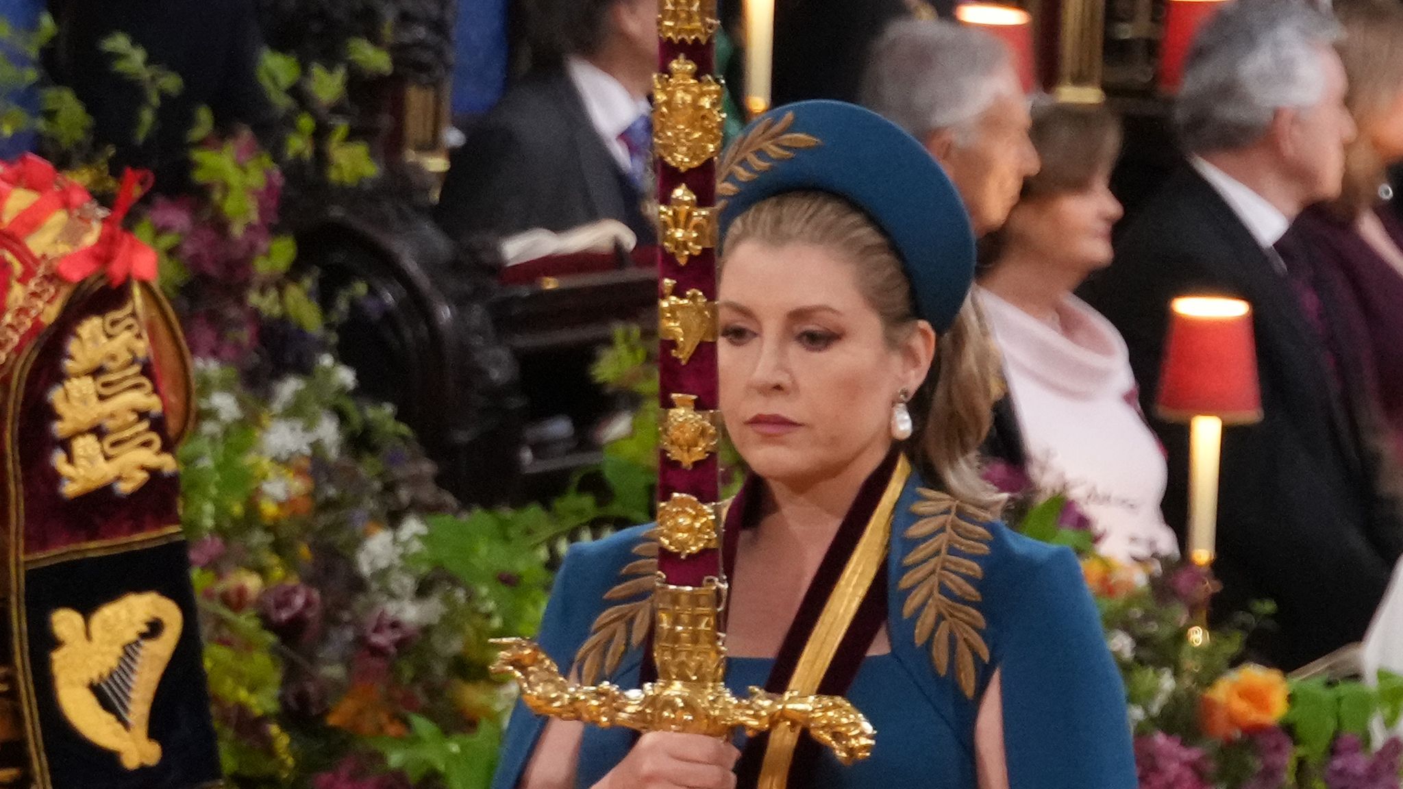 King's coronation: Tory MP Penny Mordaunt takes the limelight carrying ...