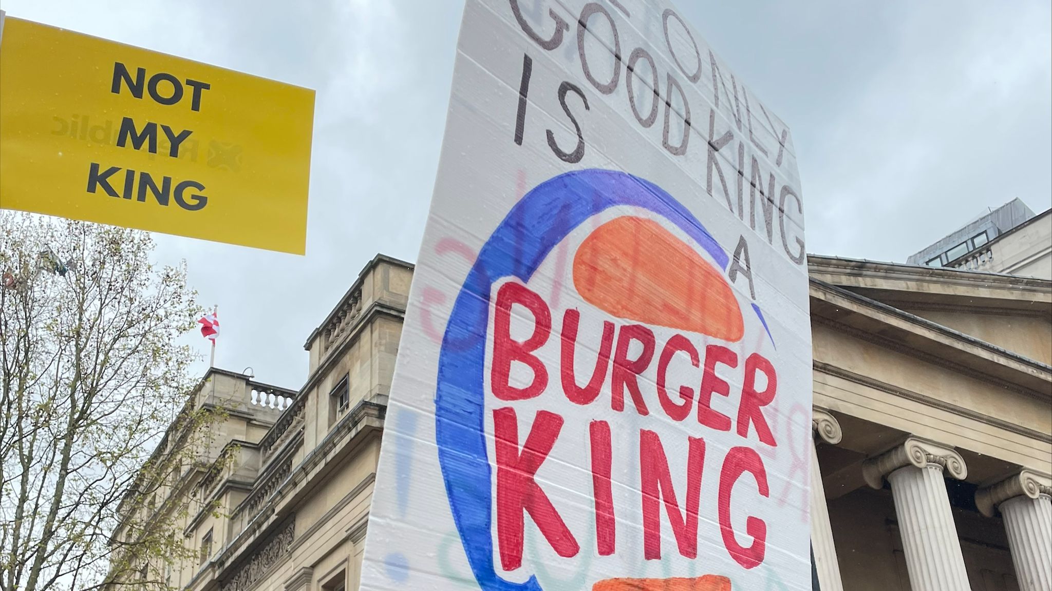 King's coronation: Protesters boo as monarch is crowned with more than ...