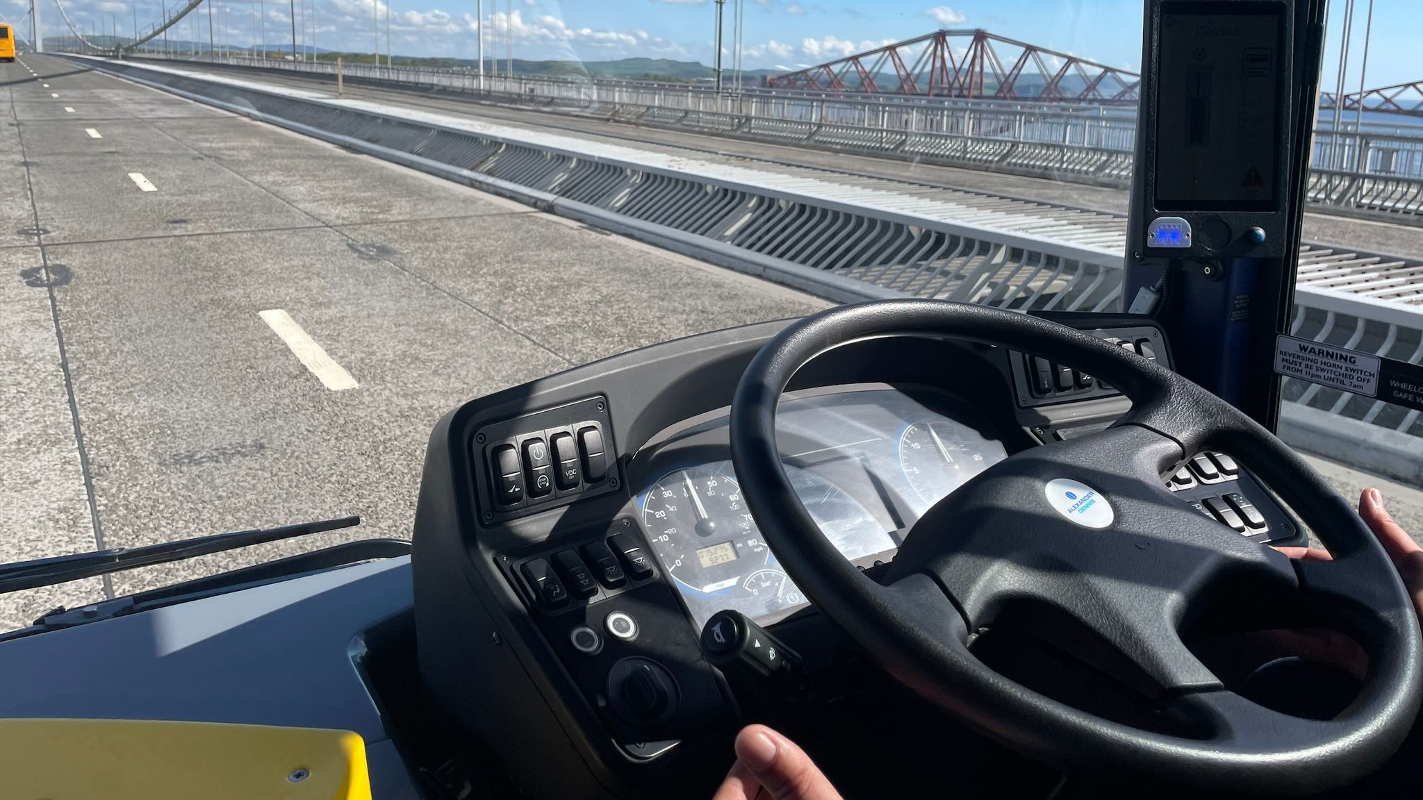 Edinburgh: 'World's first' driverless bus service doesn't quite live up ...