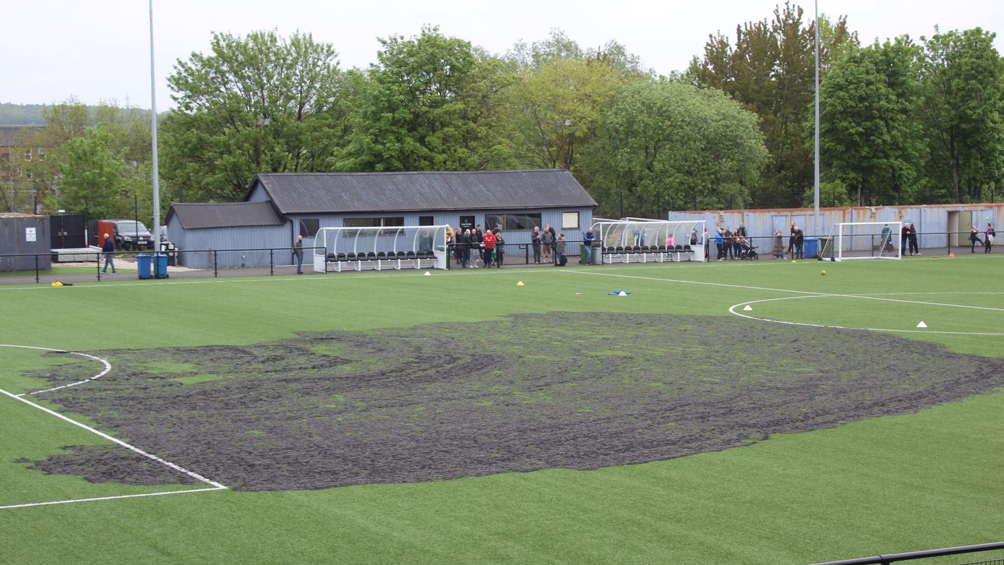 Dunipace FC praises 'incredible' support as it faces £300,000 repair ...