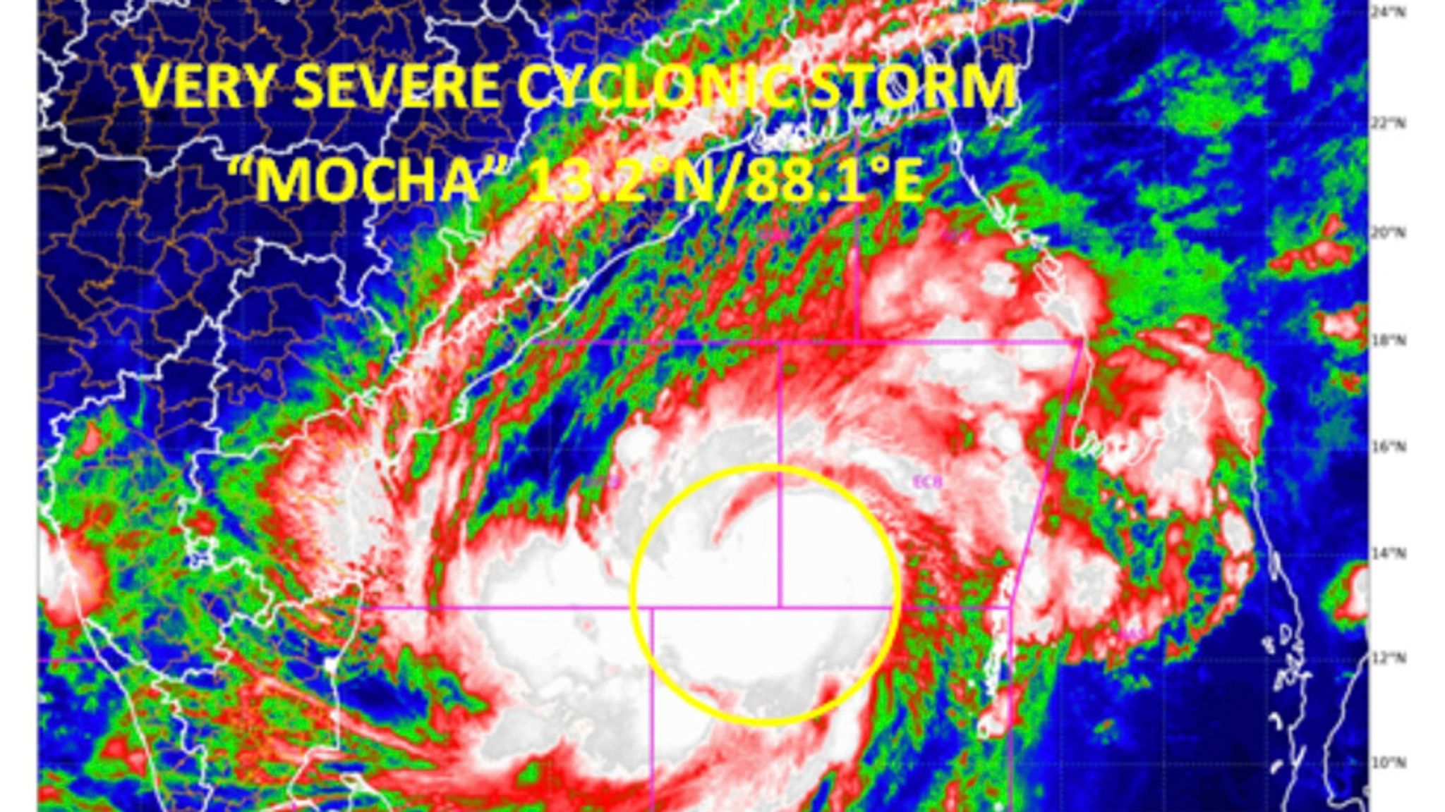 Storm Mocha: 'Very severe' cyclone heading towards Bangladesh could ...