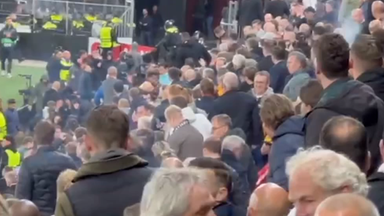 AZ Alkmaar v West Ham crowd trouble: Police say 'arrests may follow' as ...
