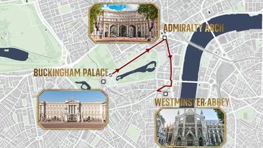 Coronation procession route, the best spots to watch the King and Queen ...