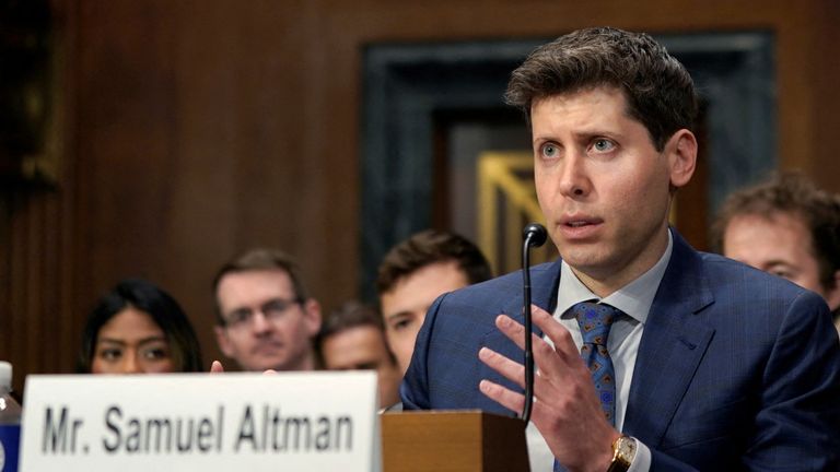 Sam Altman - The Latest News from the UK and Around the World | Sky News