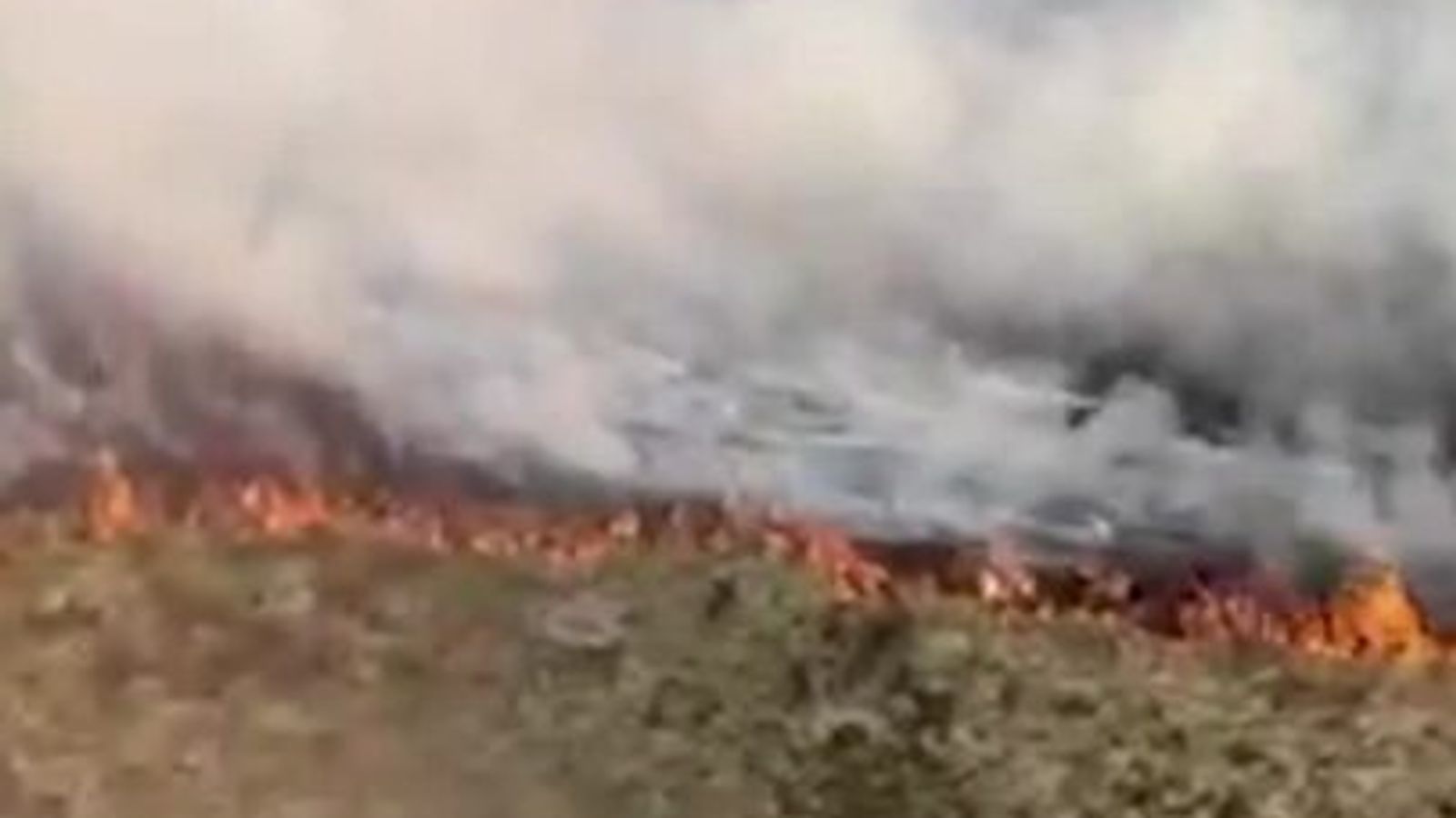 Wildfire still burning days later in Scottish Highlands across 15 ...