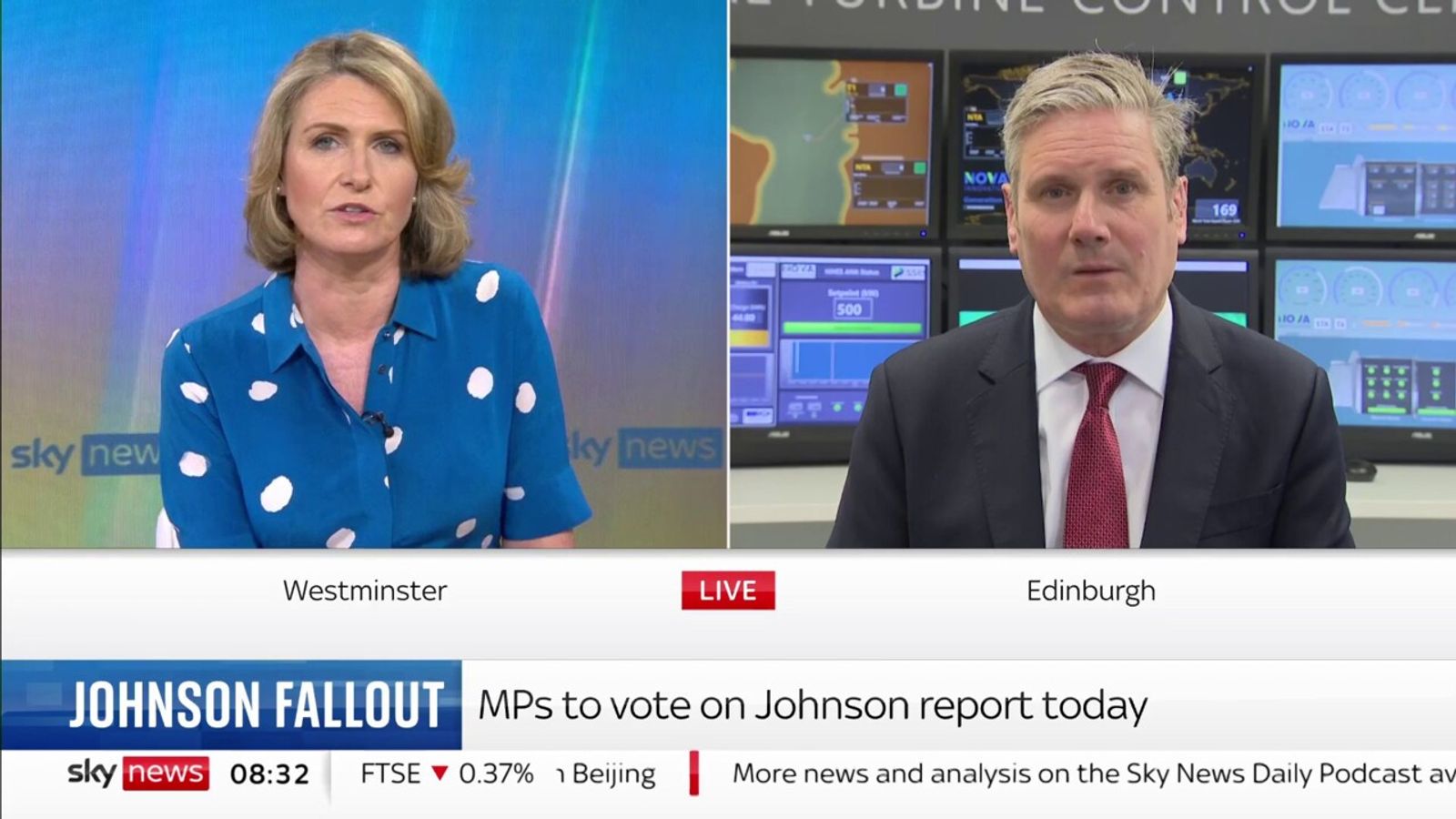 Sir Keir Starmer says the public will find the Tory lockdown Christmas ...