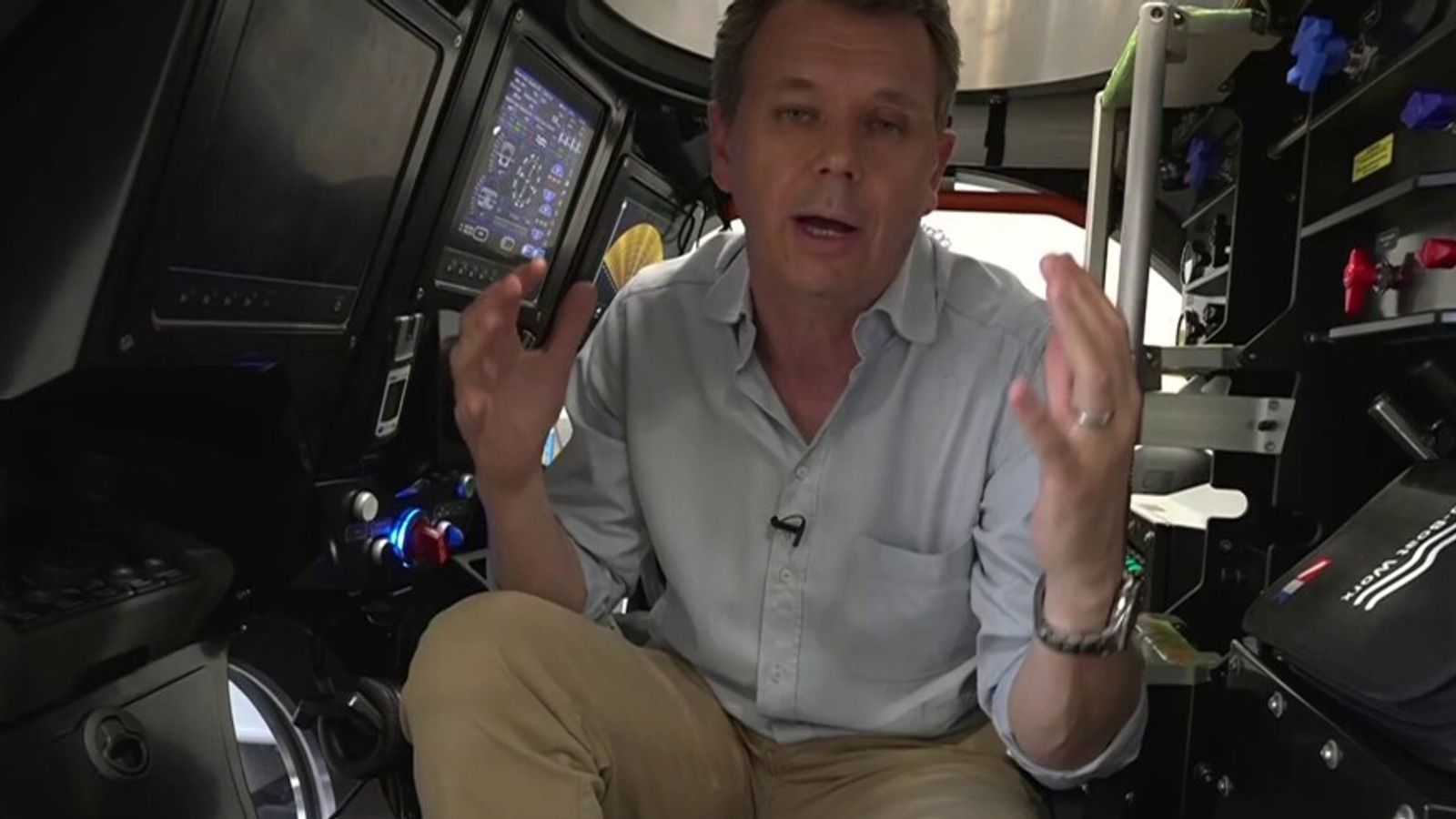 Sky's Europe Correspondent Adam Parsons reports live from a similarly ...