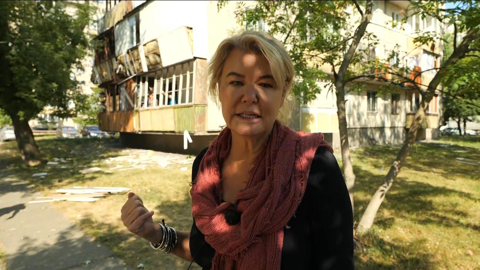 Ukraine: Alex Crawford describes the scene in Kyiv following a deadly ...
