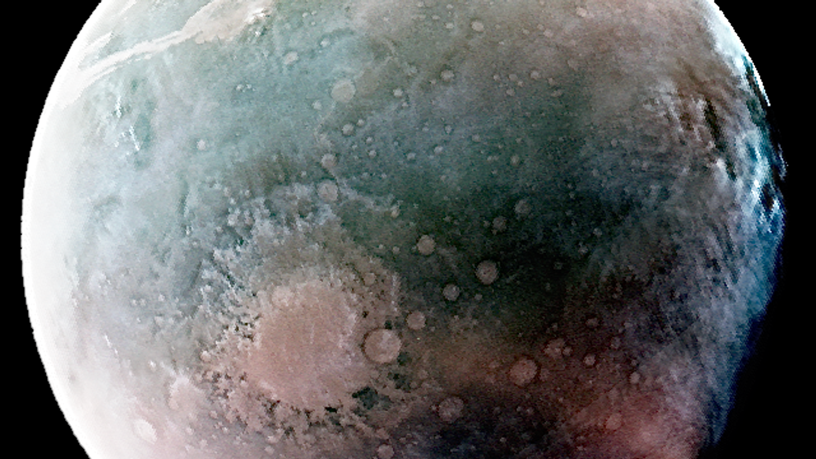 NASA releases stunning ultraviolet images of Mars | Science, Climate ...