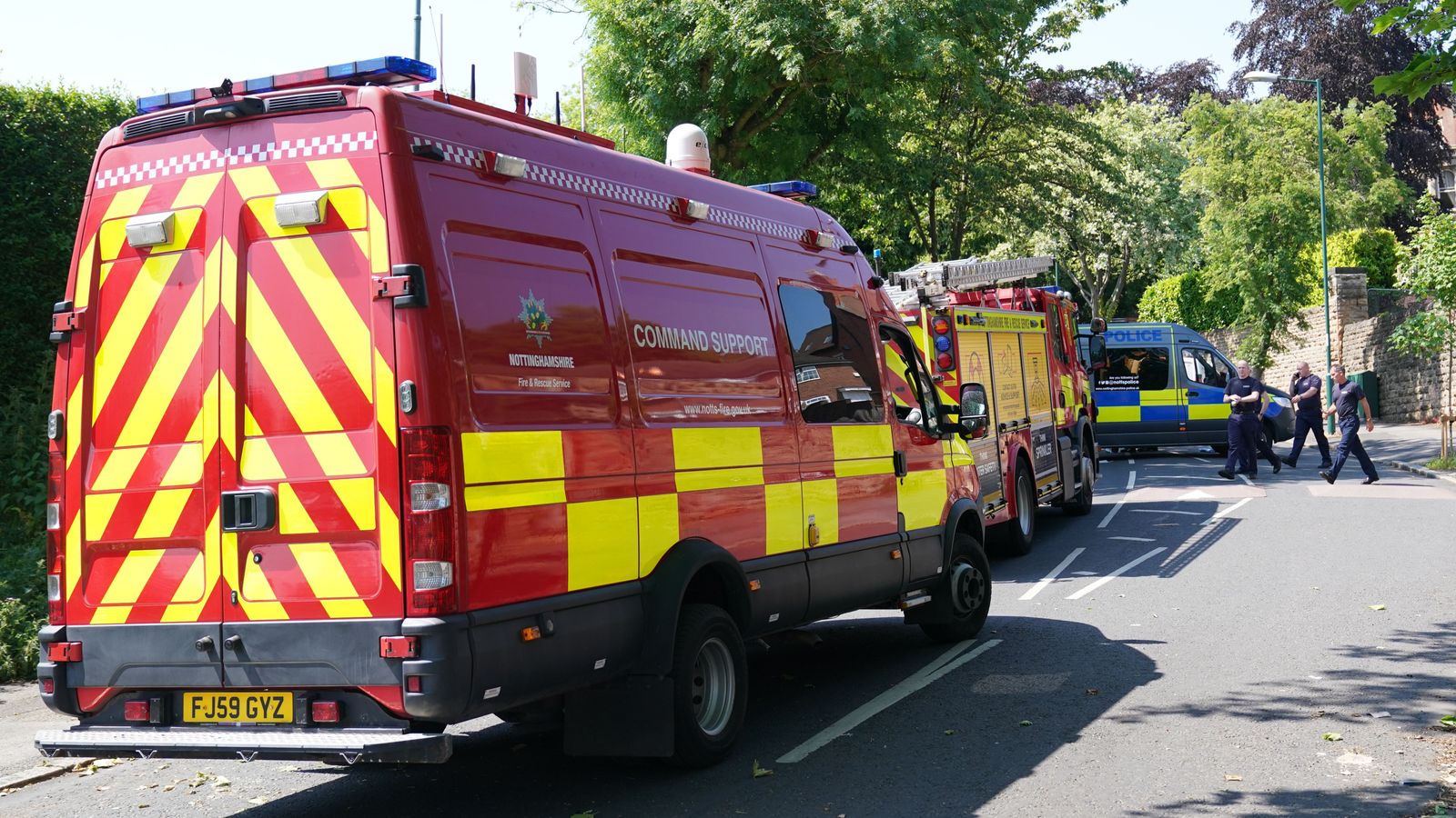 Nottingham fire: Man found guilty of murdering mother and two children ...