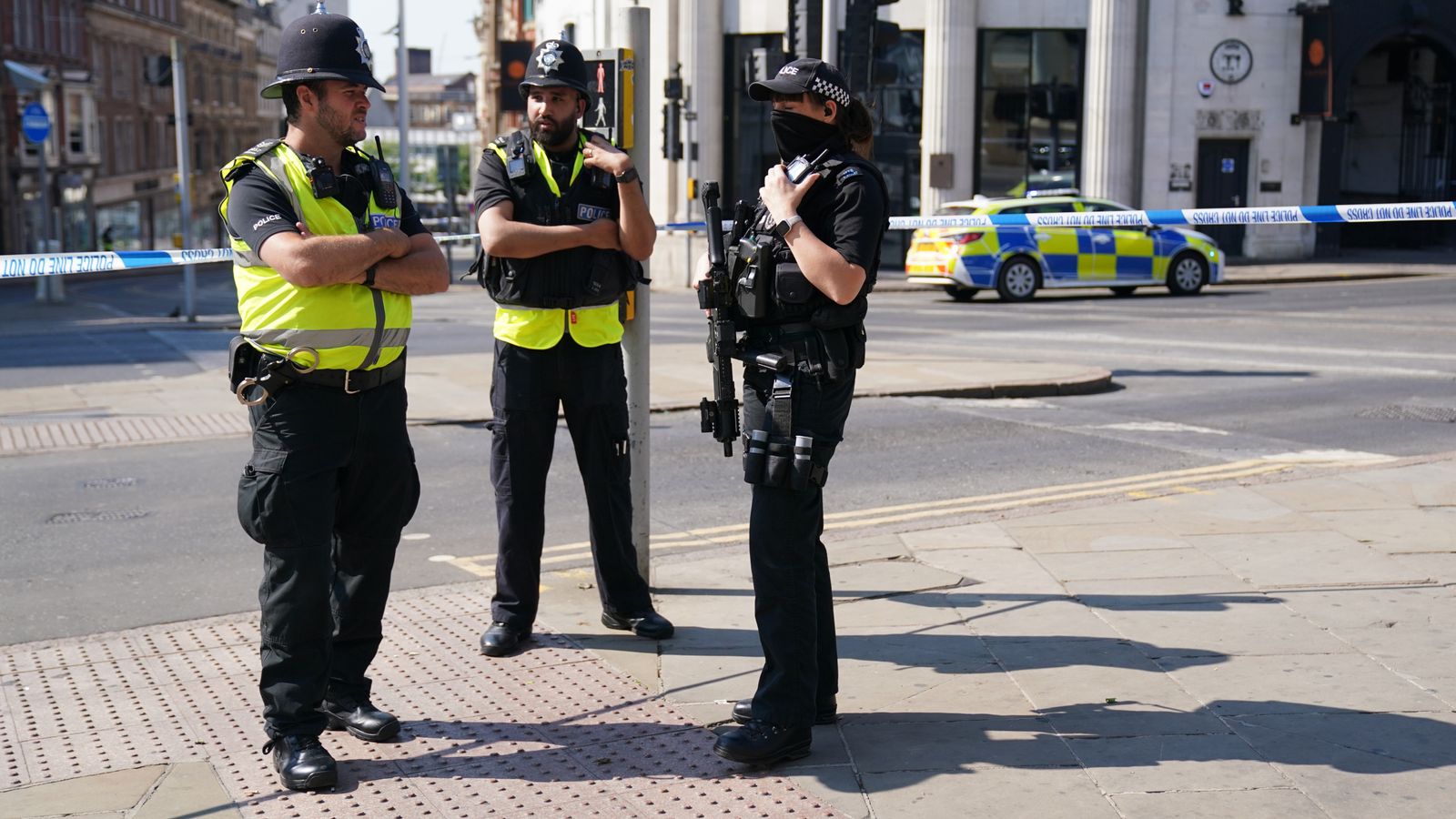 Nottingham attacks: Witness heard 'bang' and 'scream' as van hit people ...