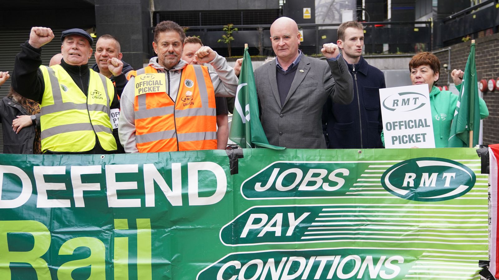 RMT's Mick Lynch insists rail strikes 'have been a success' despite ...