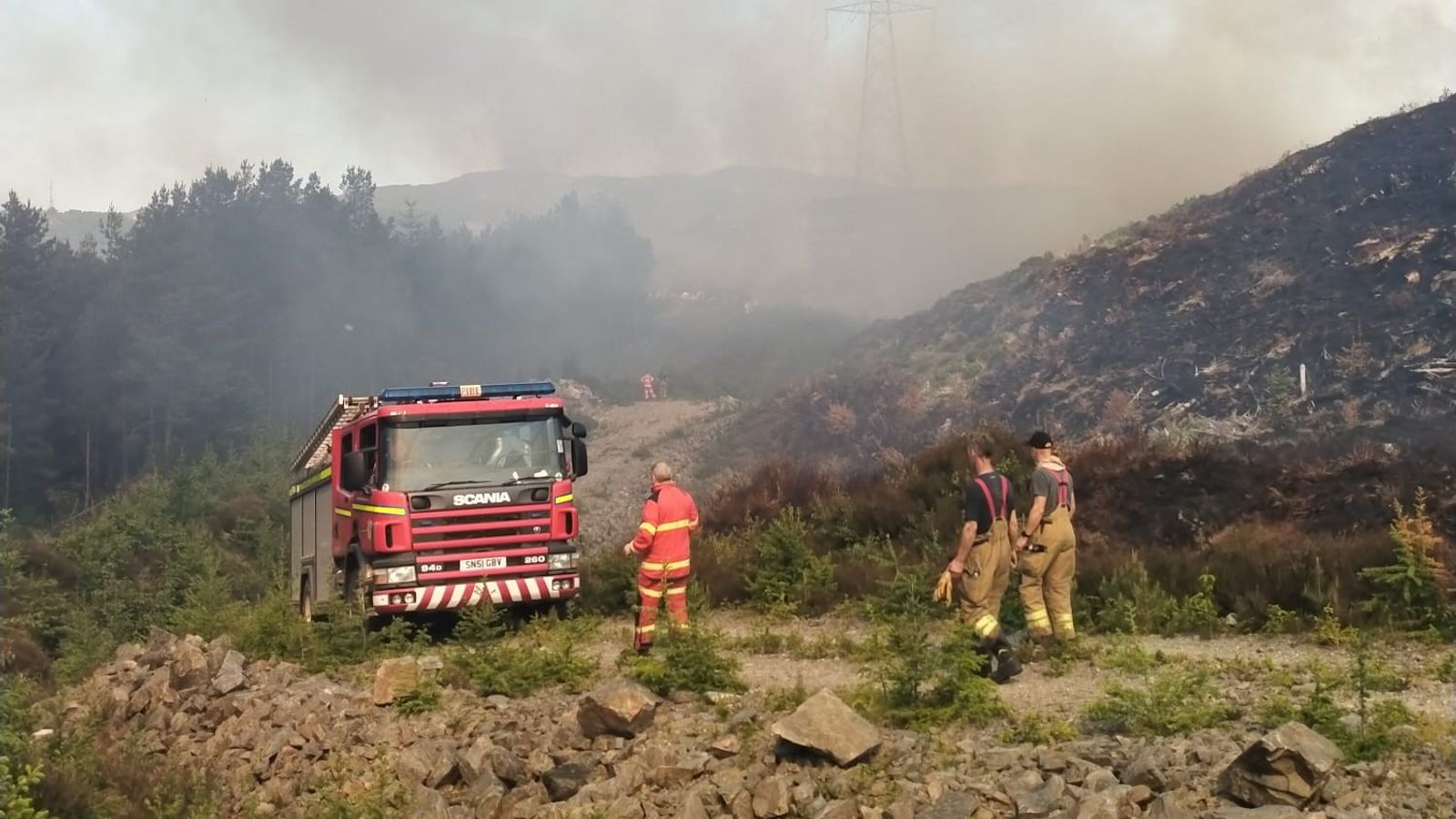 Massive wildfire in Scottish Highlands has burned nearly six square ...