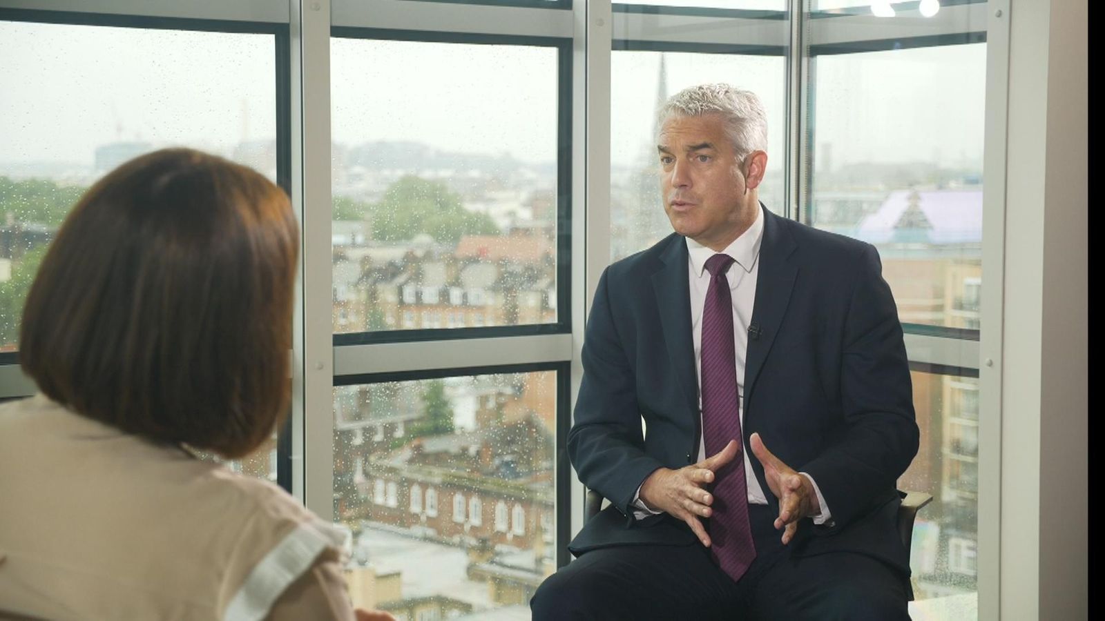 Beth Rigby Interviews: Steve Barclays says 'NHS must evolve' to focus ...