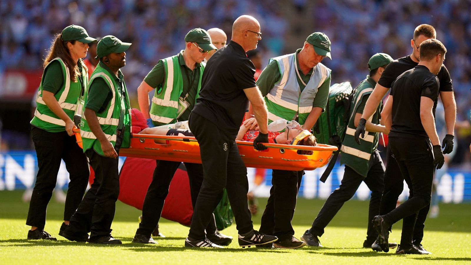 Luton Town's Tom Lockyer to leave hospital after play-off final ...