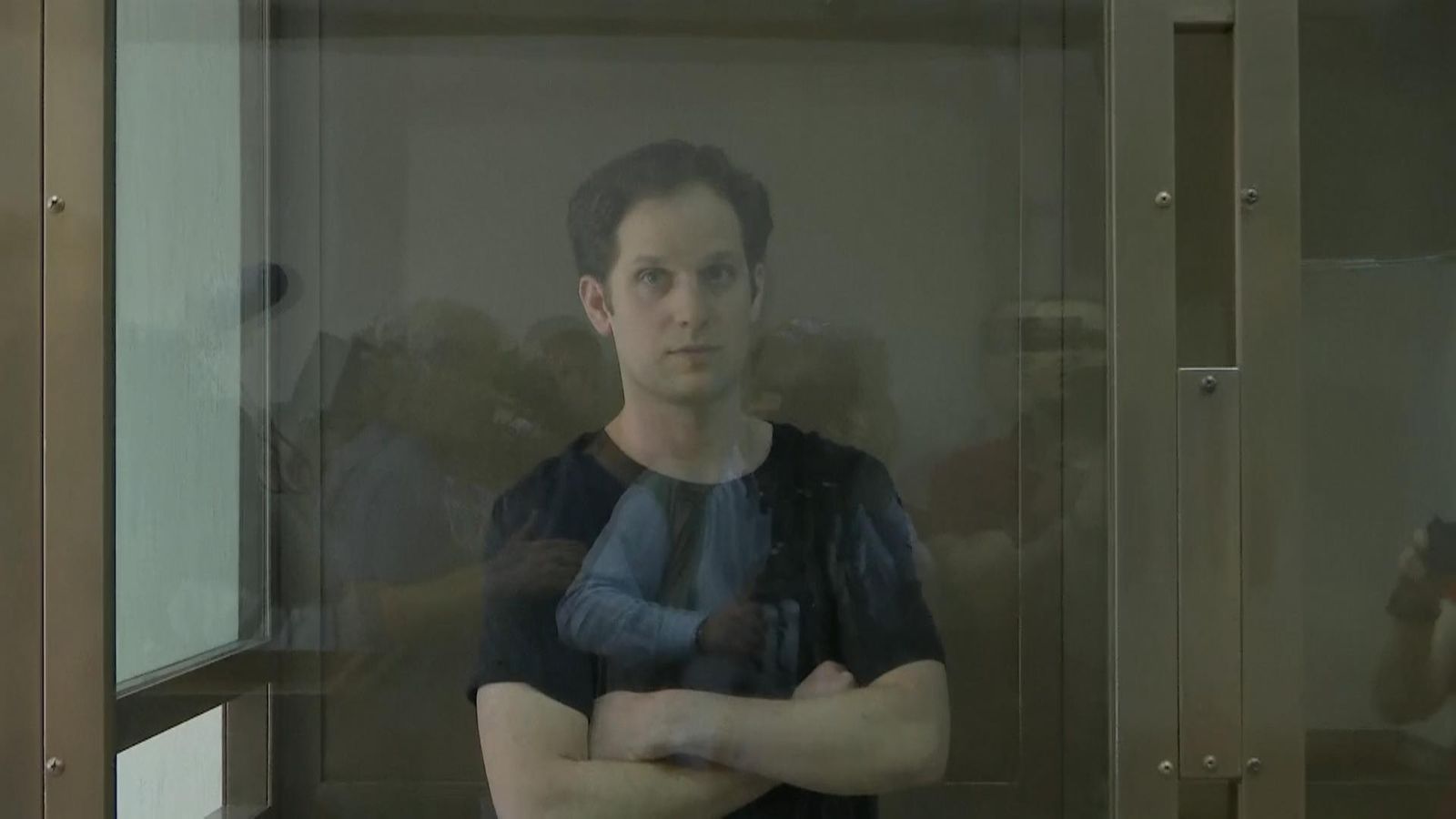 Wall Street Journal Reporter Evan Gerhskovich Appears In Moscow Court