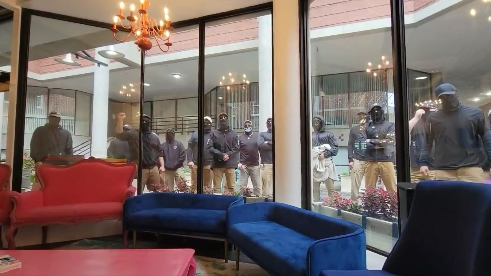 Neo-Nazi group disrupts drag story hour for children in New Hampshire ...