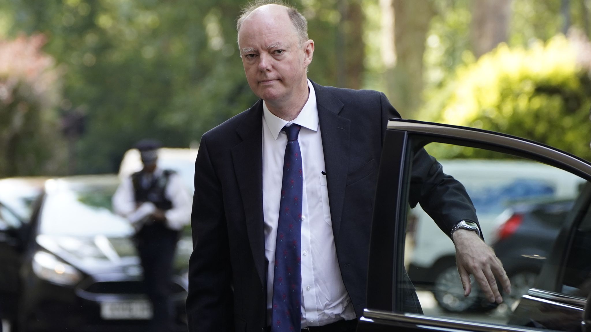 Professor Sir Chris Whitty to give evidence to COVID inquiry today | Politics News | Sky News