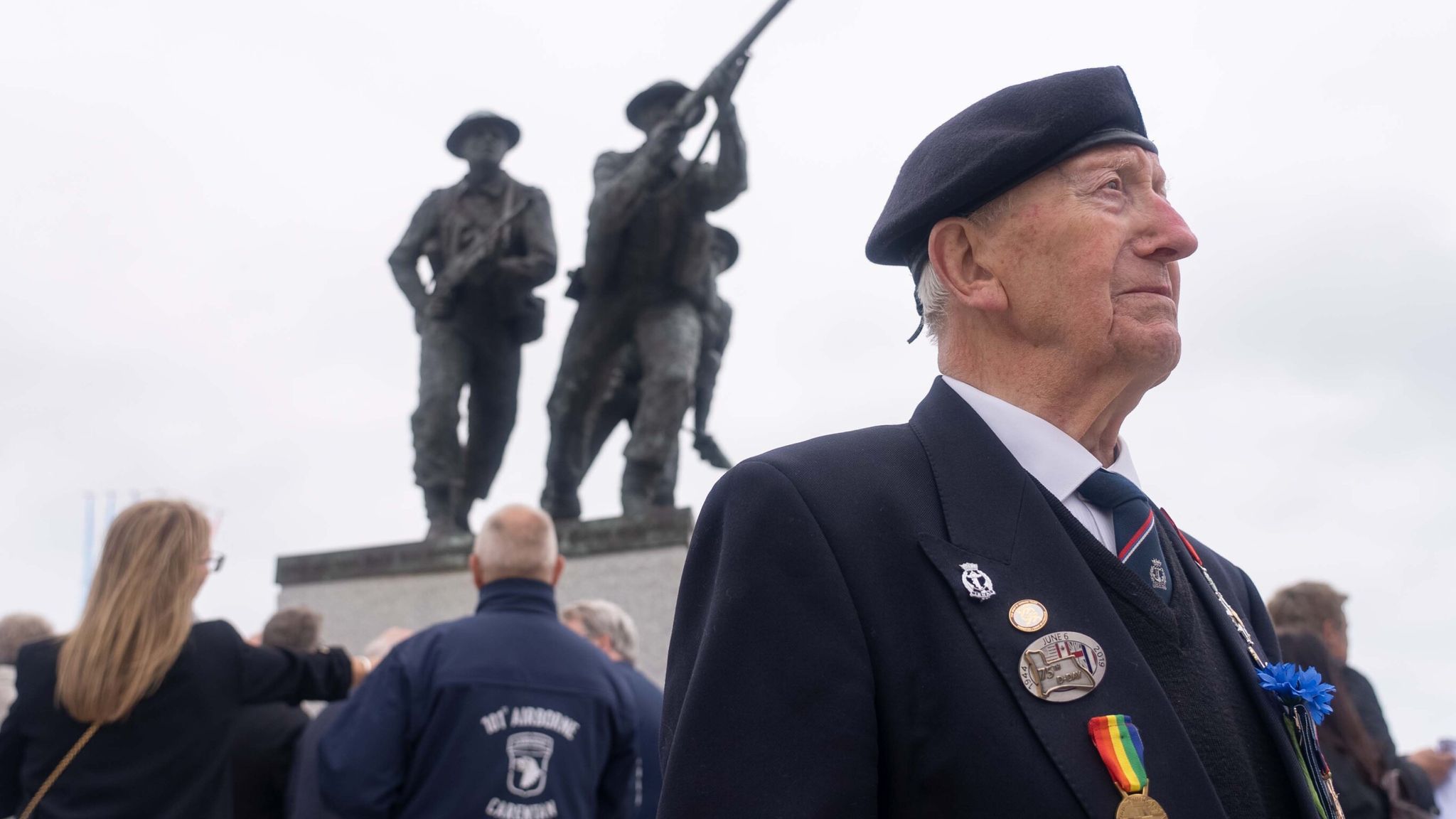 D-Day veteran recalls Churchill's explicit words to him before Normandy ...