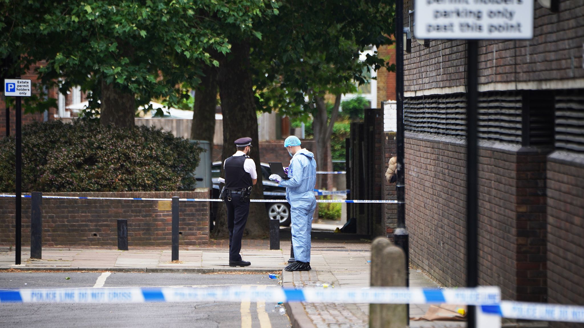 Double murder investigation launched after man and teenager stabbed to ...