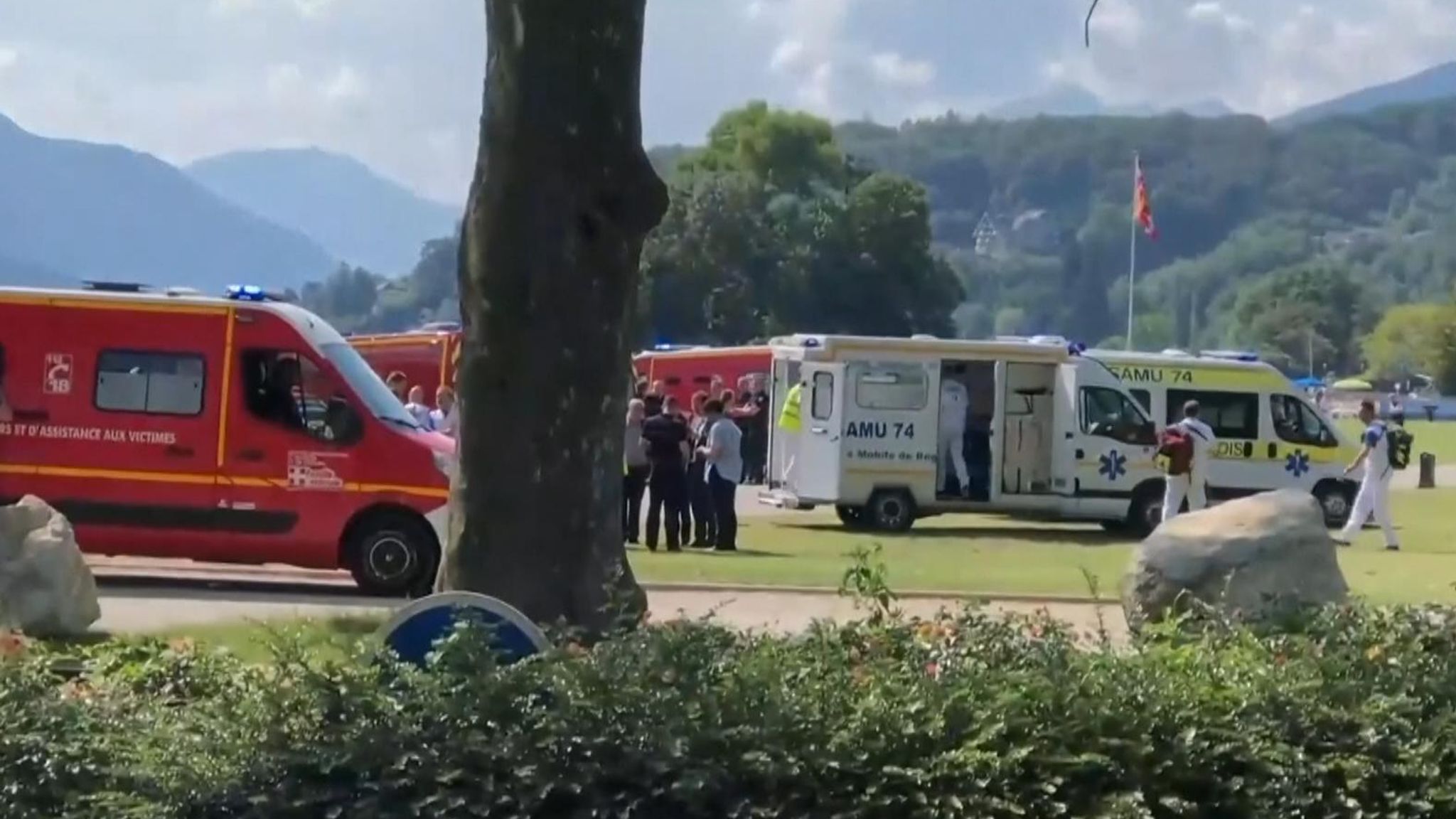British child among four with 'life-threatening injuries' after knife ...