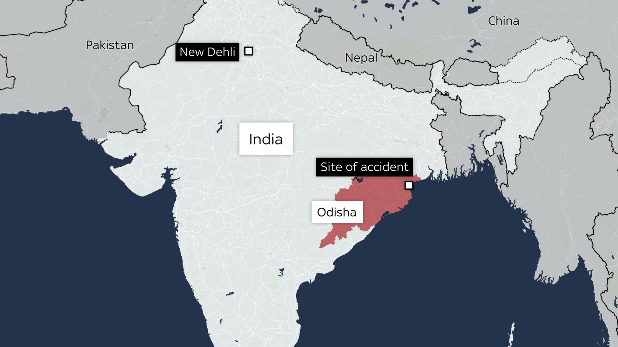 India train crash: How safe is the country's rail network? | World News | Sky News