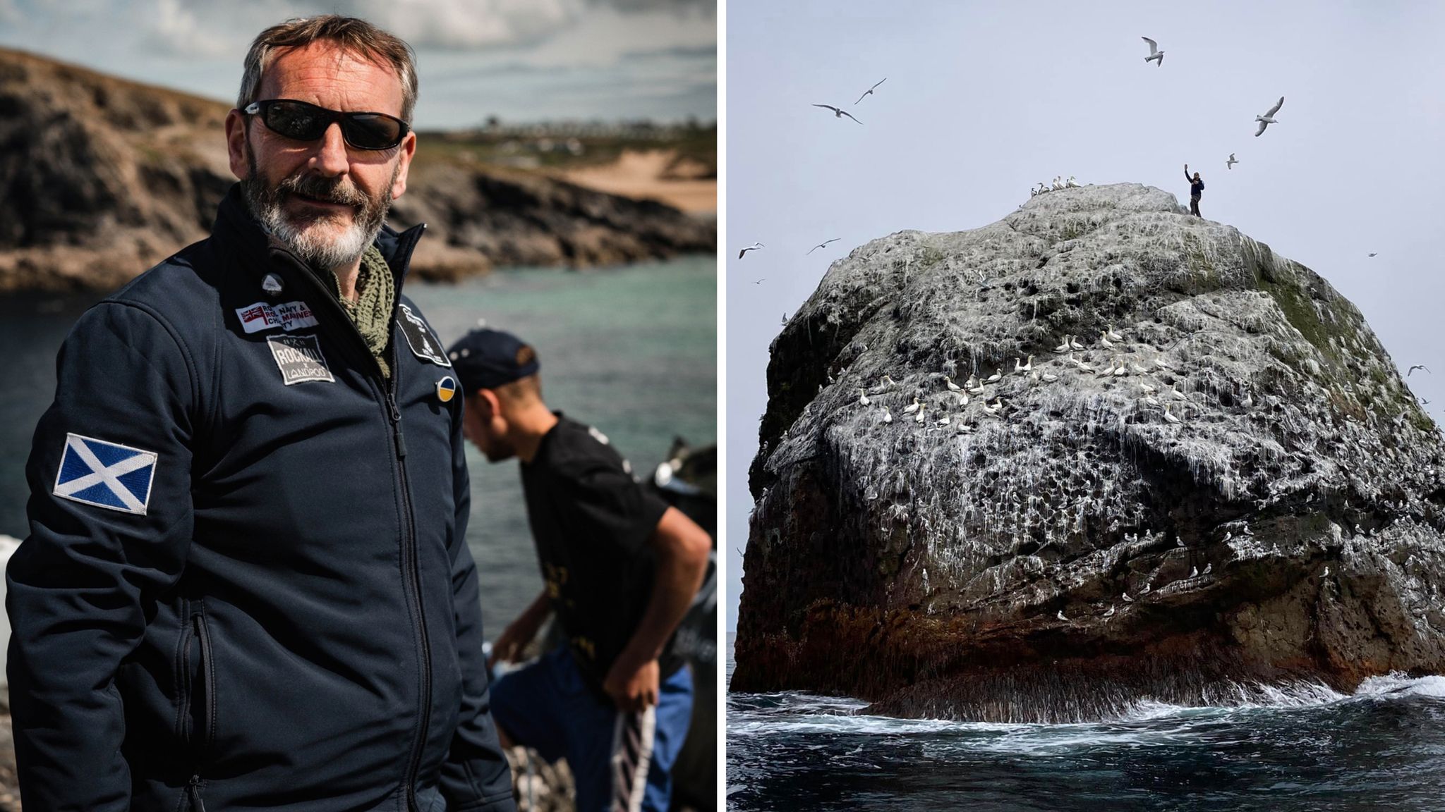 'I owe them my life': Army veteran rescued by coastguard after mayday call ends Rockall record ...