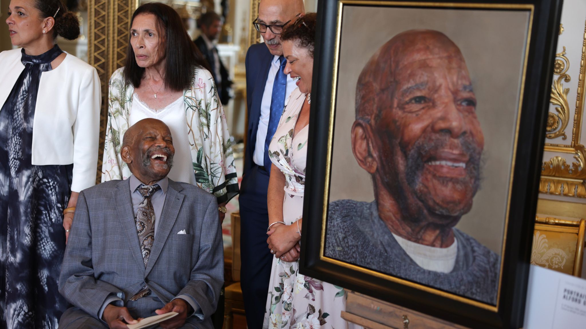 'Remarkable legacy' - King honours Windrush generation with portraits ...