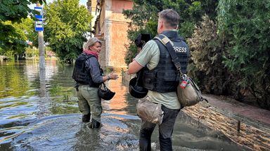 Ukraine war: Whole villages and towns engulfed by torrent of water ...