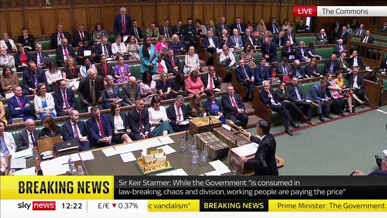 Rishi Sunak: Video appears to show prime minister mocking Ed Davey ...