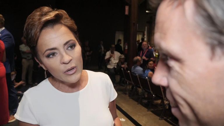 You Dont Know What The Hell Youre Talking About Says Kari Lake In Clash Over Donald Trump