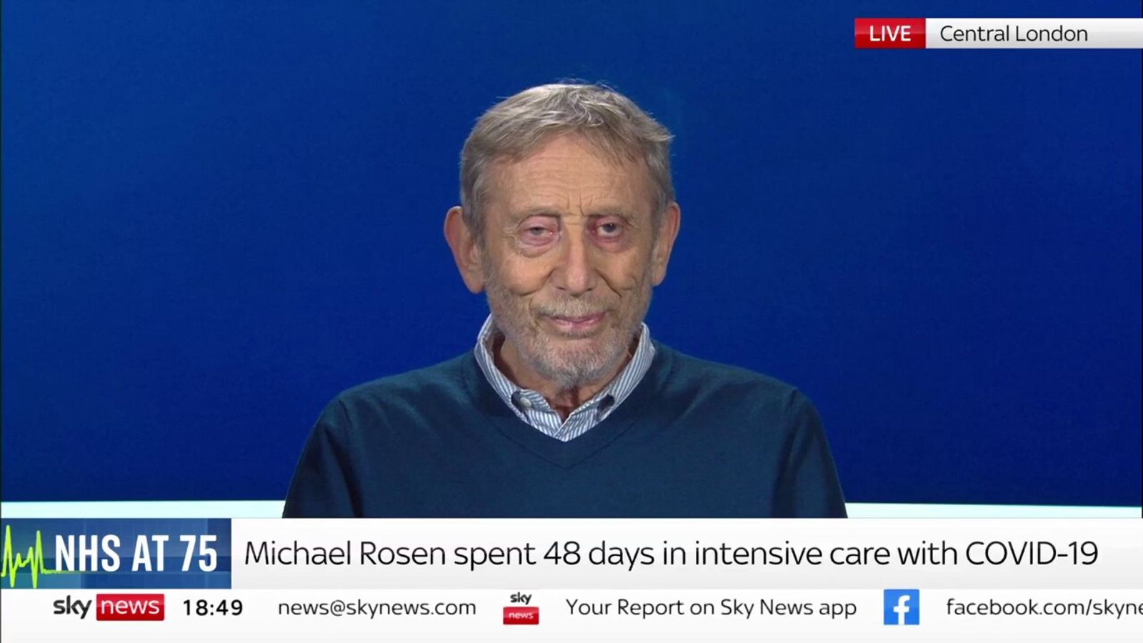 "The NHS is a caring institution that enables us to love each other ...