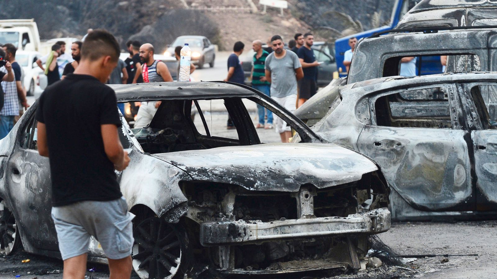 Wildfires in nine Mediterranean countries - as dozens killed in Algeria ...