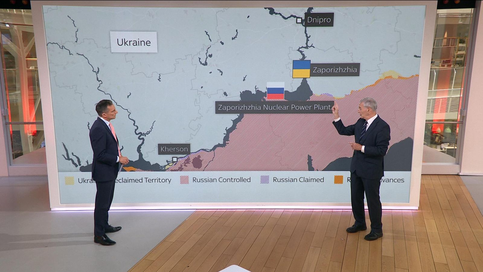 Ukraine War: Explosives on Zaporizhzhia nuclear plant roof to feign ...