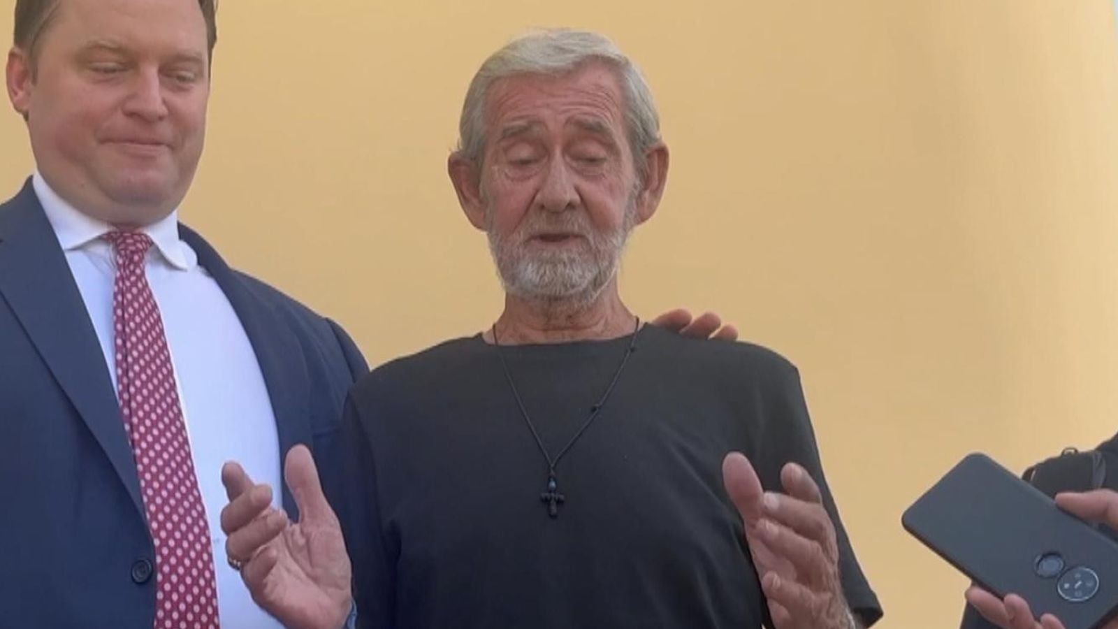 British expat David Hunter freed in mercy killing case in Cyprus | World News | Sky News