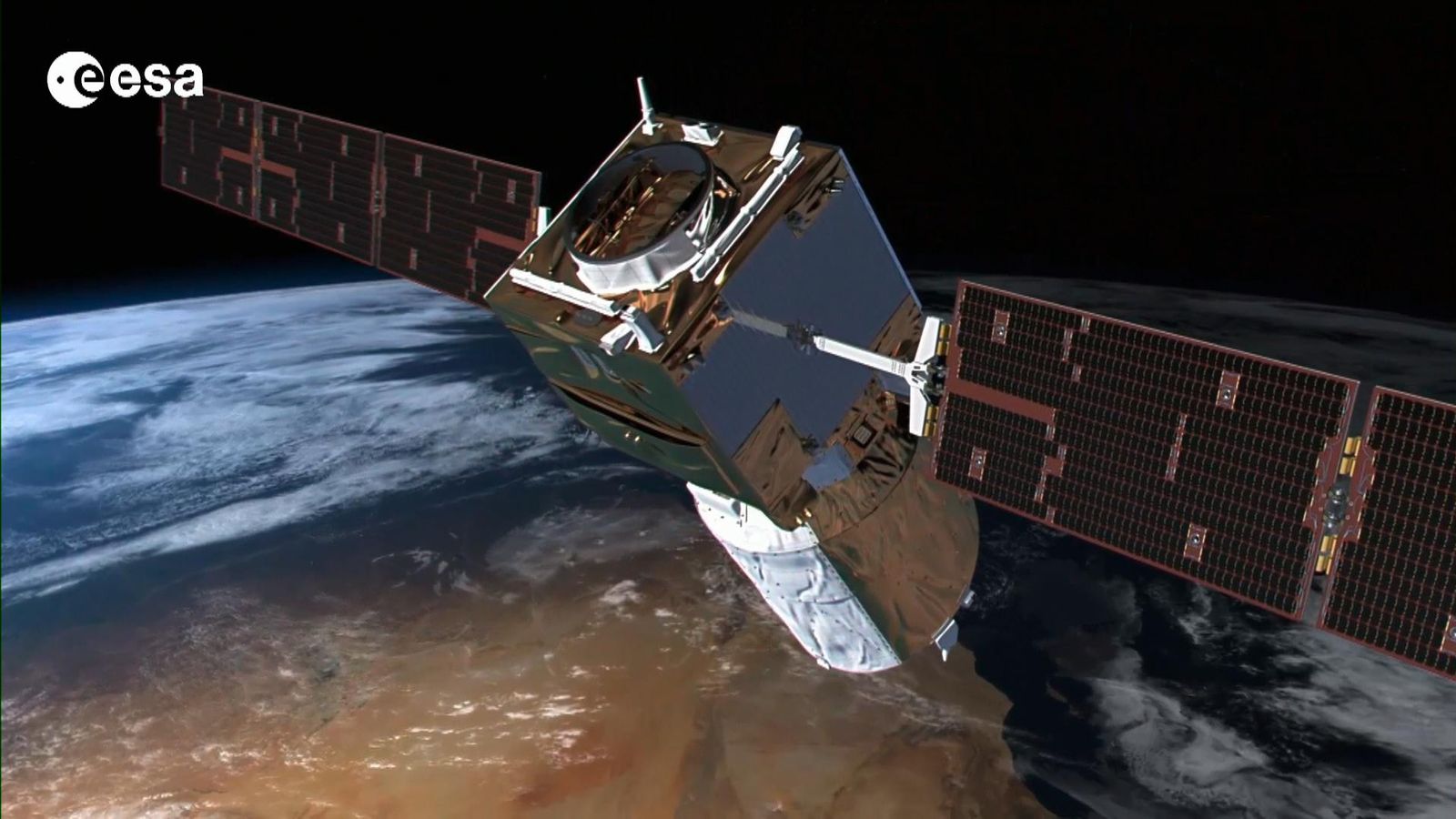 British-built satellite Aeolus deliberately crashed into Atlantic in ...