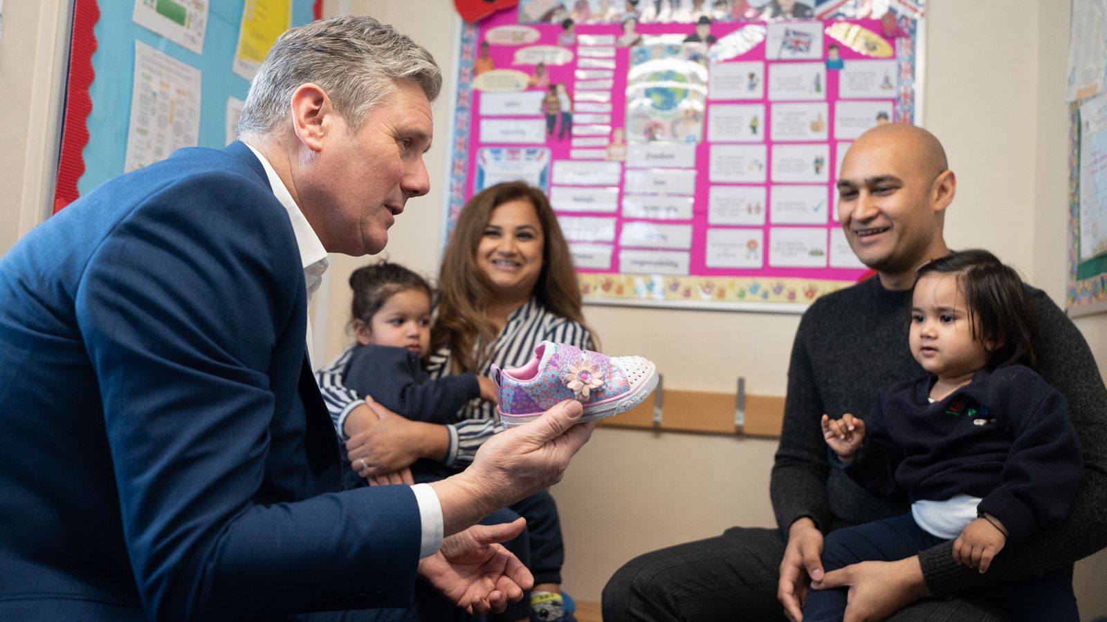 Sir Keir Starmer pledges speaking lessons for children as he promises ...