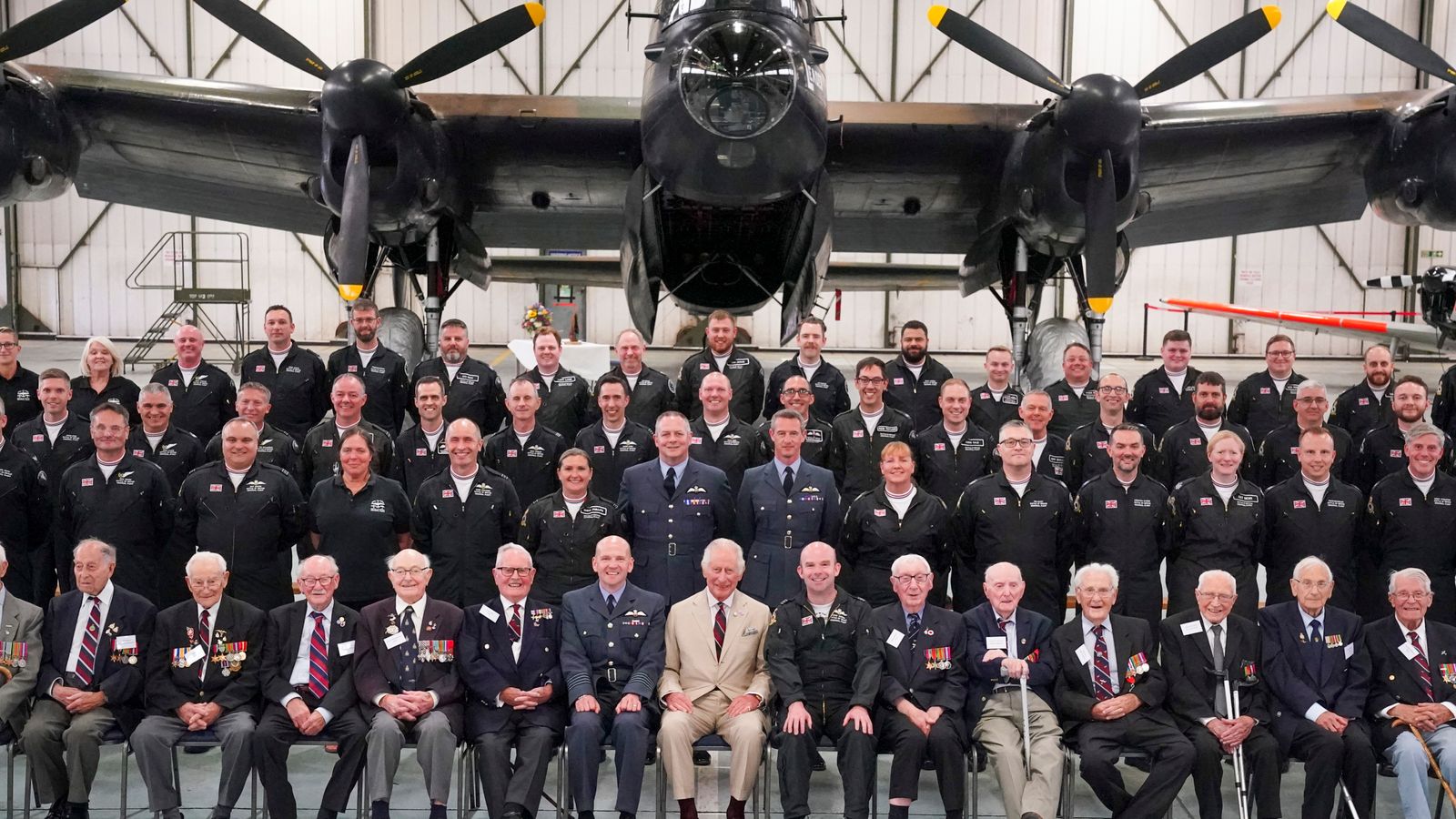 King pays tribute to RAF veterans at Dambusters 80th anniversary event ...